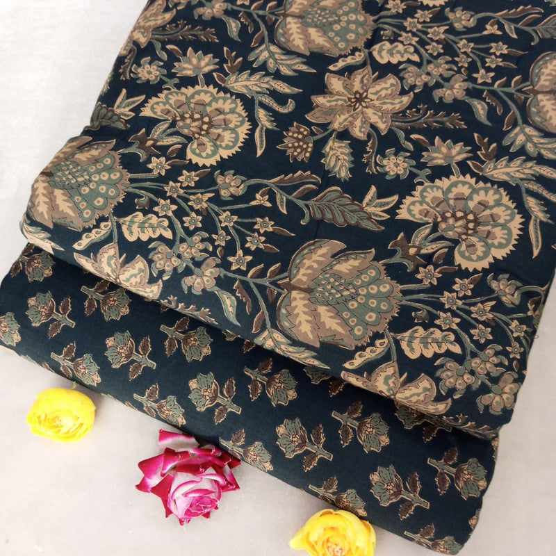 Cotton Top and Bottom Set | Two Piece Cotton Suit Set | Bagru Art ...
